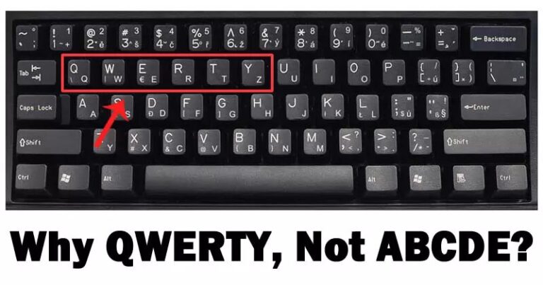 KeyBoard ABCDE की जगह QWERTY में क्यों होते है। जानें. - DICC